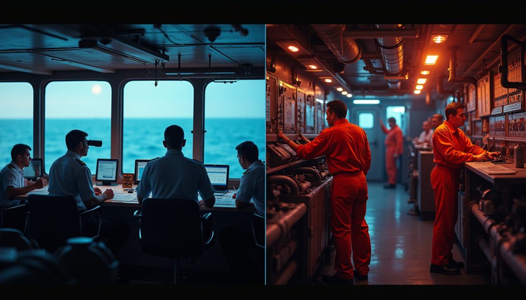 Deck vs Engine: Choosing the Perfect Merchant Navy Career Path
